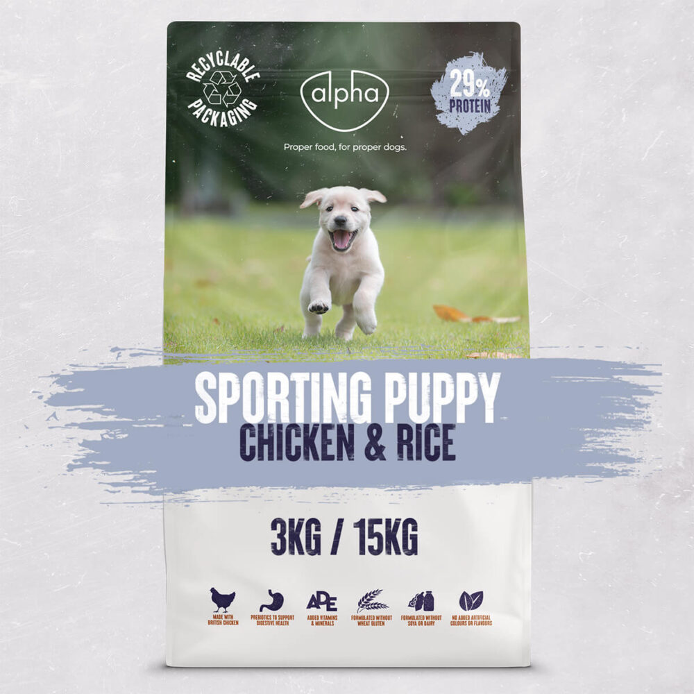 Sporting & Working Puppy Food | 3kg,15kg 29% Protein
