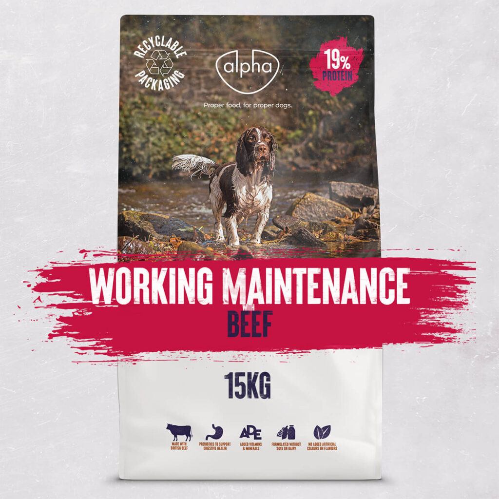 Working & Active Dog Food Range